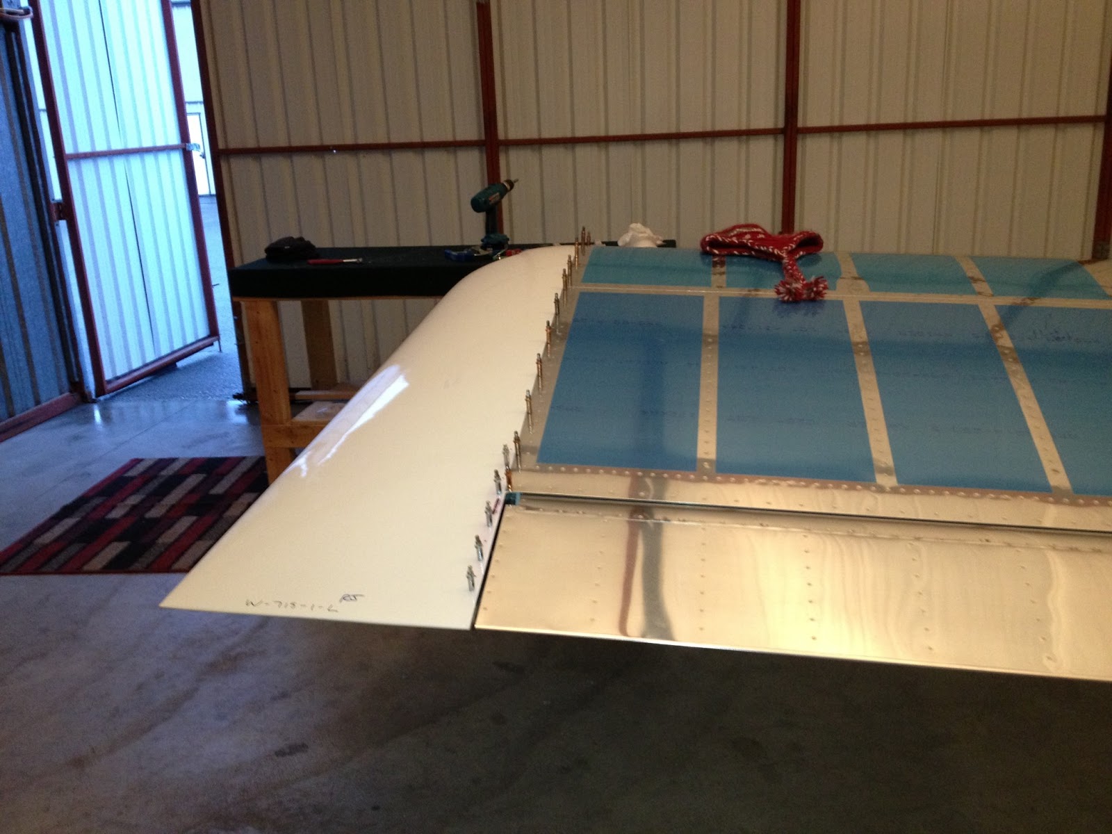 Chad and Bekah's RV-7: Wing Tips